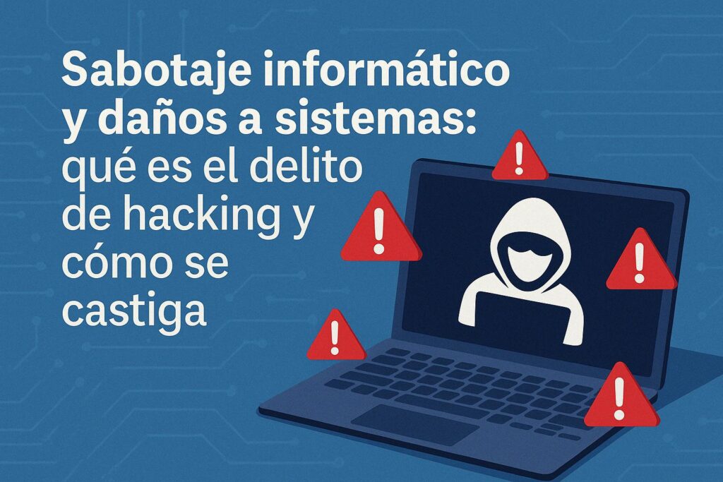 Sabotaje informático y daños a sistemas: qué es el delito de hacking y ...